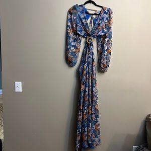 Gianni Bini | Dresses | Gianni Bini Lillian Floral Print Long Sleeve ...